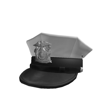 Police Officer Cap White | Roblox Item - Rolimon's