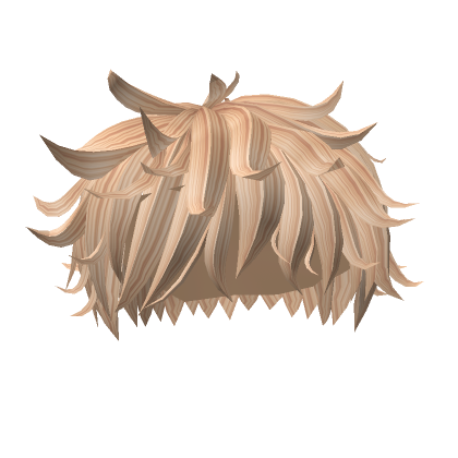 Pelo de chico desordenado - Rubio - Roblox