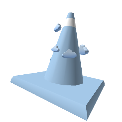 Cloud Traffic Cone | Roblox Item - Rolimon's