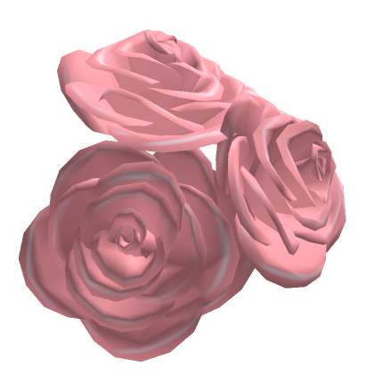 Rose Hair Accessory Right in Pink | Roblox Item - Rolimon's
