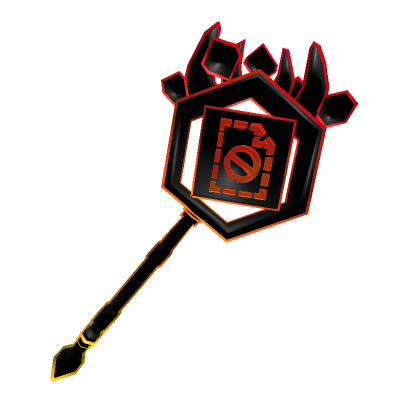 Fiery Red Moderated Staff | Roblox Item - Rolimon's