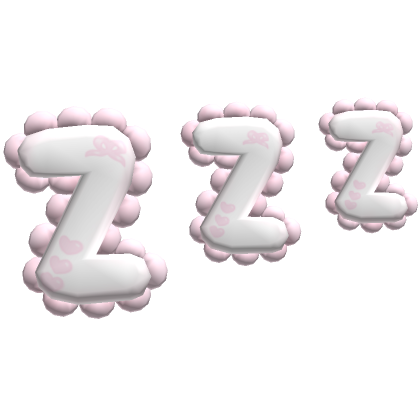 kawaii sleepy fluffy lace pink zzz | Roblox Item - Rolimon's