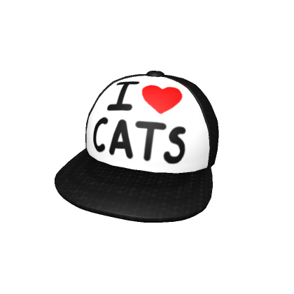 I Heart Cats Trucker Hat | Roblox Item - Rolimon's