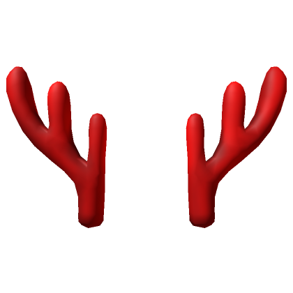 Cute Reindeer Stubby Horns Red | Roblox Item - Rolimon's