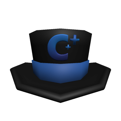 Programmers Top Hat: C PlusPlus | Roblox Item - Rolimon's