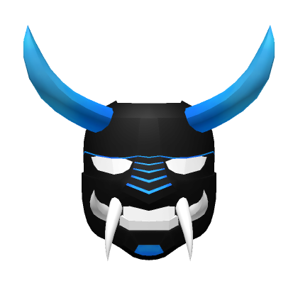 Devilish Blue Oni Mask | Roblox Item - Rolimon's