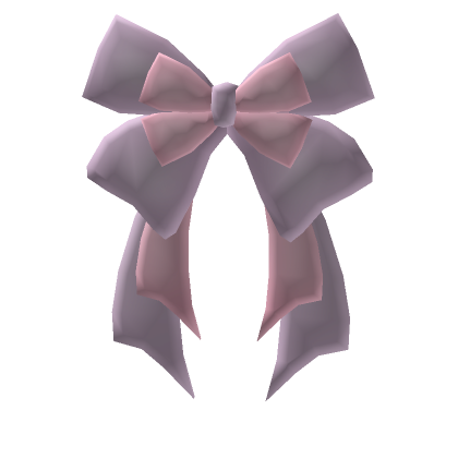 ɞ | kawaii cute pink and purple bow | Roblox Item - Rolimon's