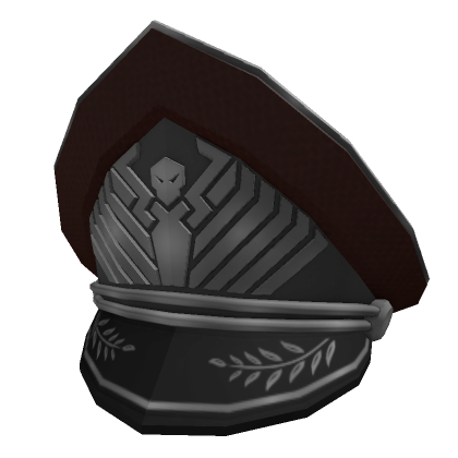 Maroon & Silver Command Cap SM | Roblox Item - Rolimon's