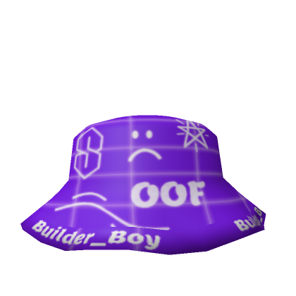 Stylish Purple Doodle Hat :( | Roblox Item - Rolimon's