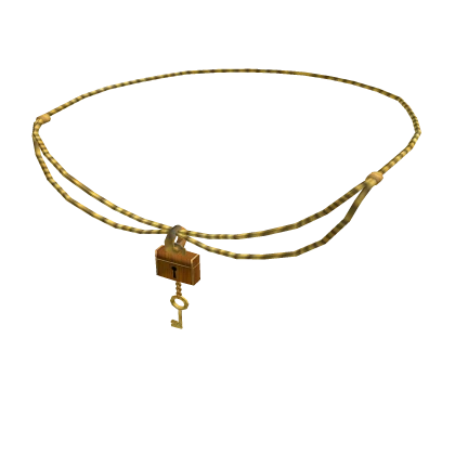 Lock N Key Necklace | Roblox Limited Item - Rolimon's