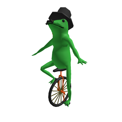 Dat Boy Frog Sir Wheel Pet | Roblox Item - Rolimon's