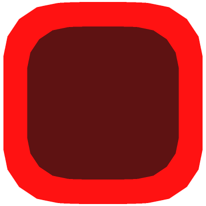 Red Head Outline Aura Neon | Roblox Item - Rolimon's