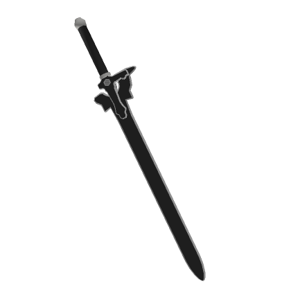 Black Anime Longsword [Back Mounted] | Roblox Item - Rolimon's