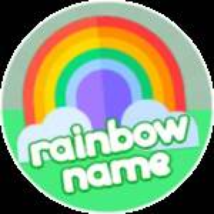Rainbow Name Tag - Roblox