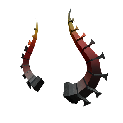Fiery Horns of Desolation | Roblox Item - Rolimon's