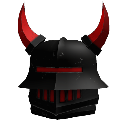 Black Red Knight Helmet | Roblox Item - Rolimon's