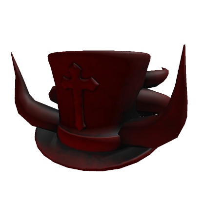 Red emonic tophat | Roblox Item - Rolimon's
