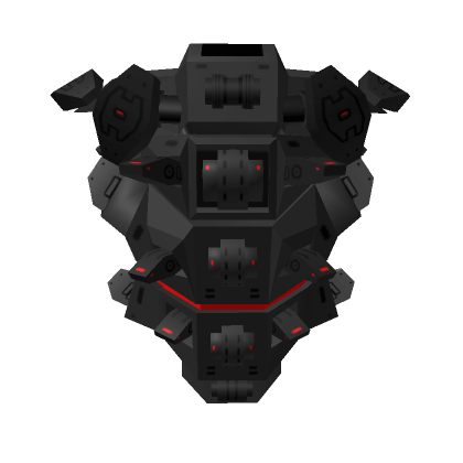 Capellion Back Armor Black | Roblox Item - Rolimon's