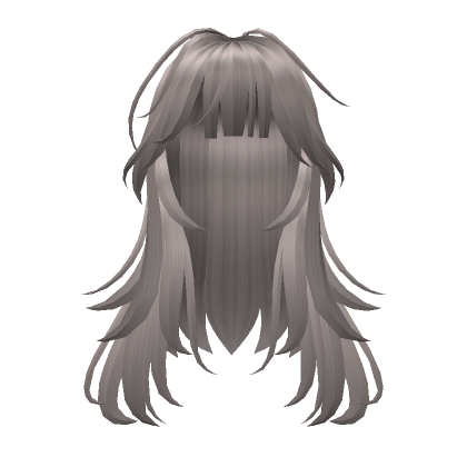 Long cute grey hair | Roblox Item - Rolimon's