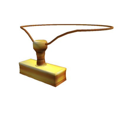 Golden Stamp Necklace | Roblox Item - Rolimon's