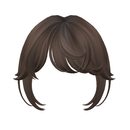 Cute Curly Bangs(Brown) | Roblox Item - Rolimon's