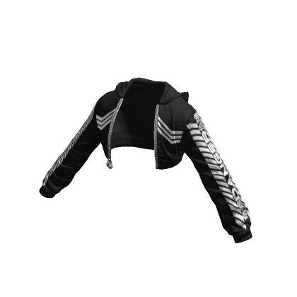 Open Crop Jacket Danger Monochrome | Roblox Item - Rolimon's