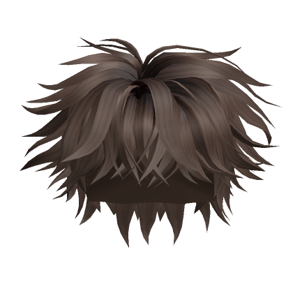 Medium Messy Hair(Brown) | Roblox Item - Rolimon's