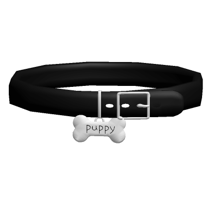 1.0 puppy collar black | Roblox Item - Rolimon's