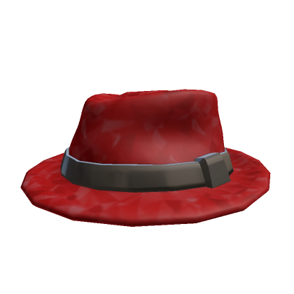 Red Sparkle Fedora | Roblox Item - Rolimon's