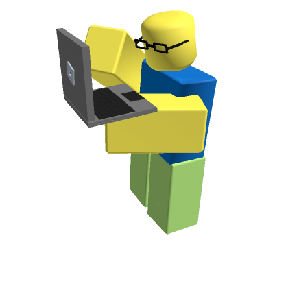 Computer Noob (left shoulder) | Roblox Item - Rolimon's