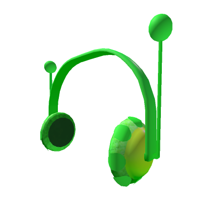 Green Alien Antenna Headphones | Roblox Item - Rolimon's