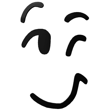 Jovial Wink Face (3D) | Roblox Item - Rolimon's