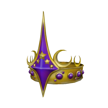 Purple Gold Crown | Roblox Item - Rolimon's