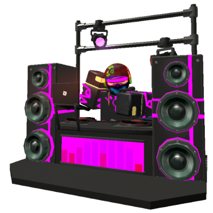 Neon Rave DJ Booth [Tower Defense Simulator]