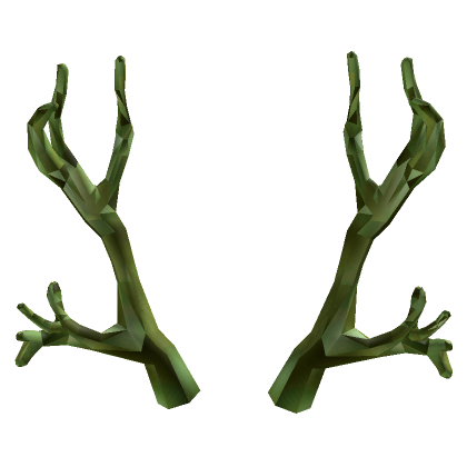 Green Rusty Antlers's Code & Price - RblxTrade