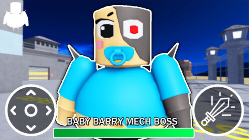 [อัพเดท!]เด็กแบร์รี่หนีคุกไป!(อ็อบบี้) - Roblox