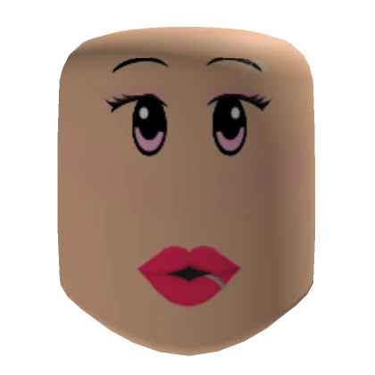 pink peirced gaze (Narrow) | Roblox Item - Rolimon's