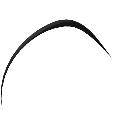 Cowlick Extension - Anime hair strand y2k in black | Roblox Item ...