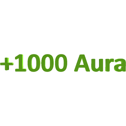 +1,000 Aura | Roblox Item - Rolimon's