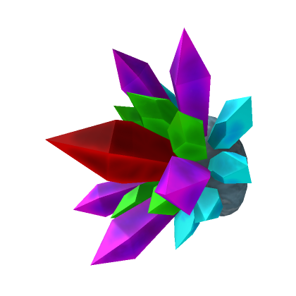 Crystal Cluster Back | Roblox Item - Rolimon's