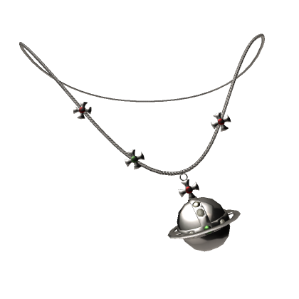 Nana Saturn Lighter Necklace | Roblox Item - Rolimon's