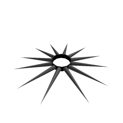 Gothic Necklace With Grey Spikes | Roblox Item - Rolimon's