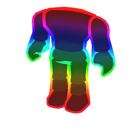 (Robloxian 2.0) Rainbow Outline Avatar Aura | Roblox Item - Rolimon's