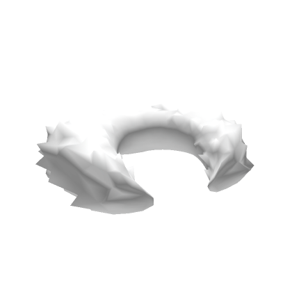 Bright White Fur Trim Collar [3.0] | Roblox Item - Rolimon's