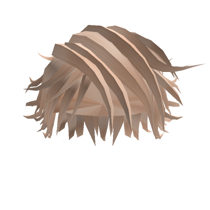 Cute Anime Boy Hair (Blonde) - Roblox