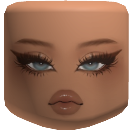 Brown Lashes Makeup Nougat | Roblox Item - Rolimon's