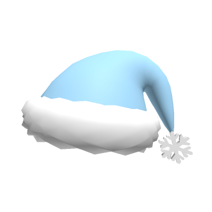 Blue Snowflake Santa Hat | Roblox Item - Rolimon's