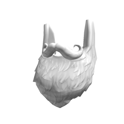 Santa Beard White (Non Layered) | Roblox Item - Rolimon's