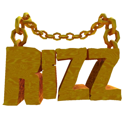 W Gold Rizz Chain | Roblox Item - Rolimon's