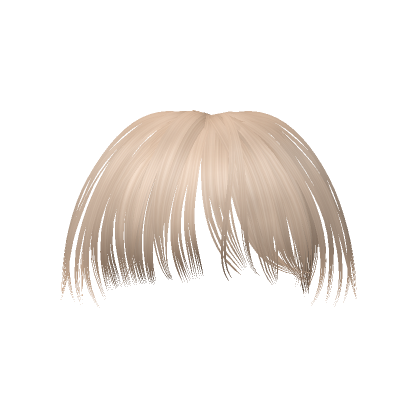 Wispy Bangs in Platinum | Roblox Item - Rolimon's